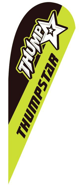 9007 | Thumpstar Flags Small 2.8m | Promo – ThumpNZ